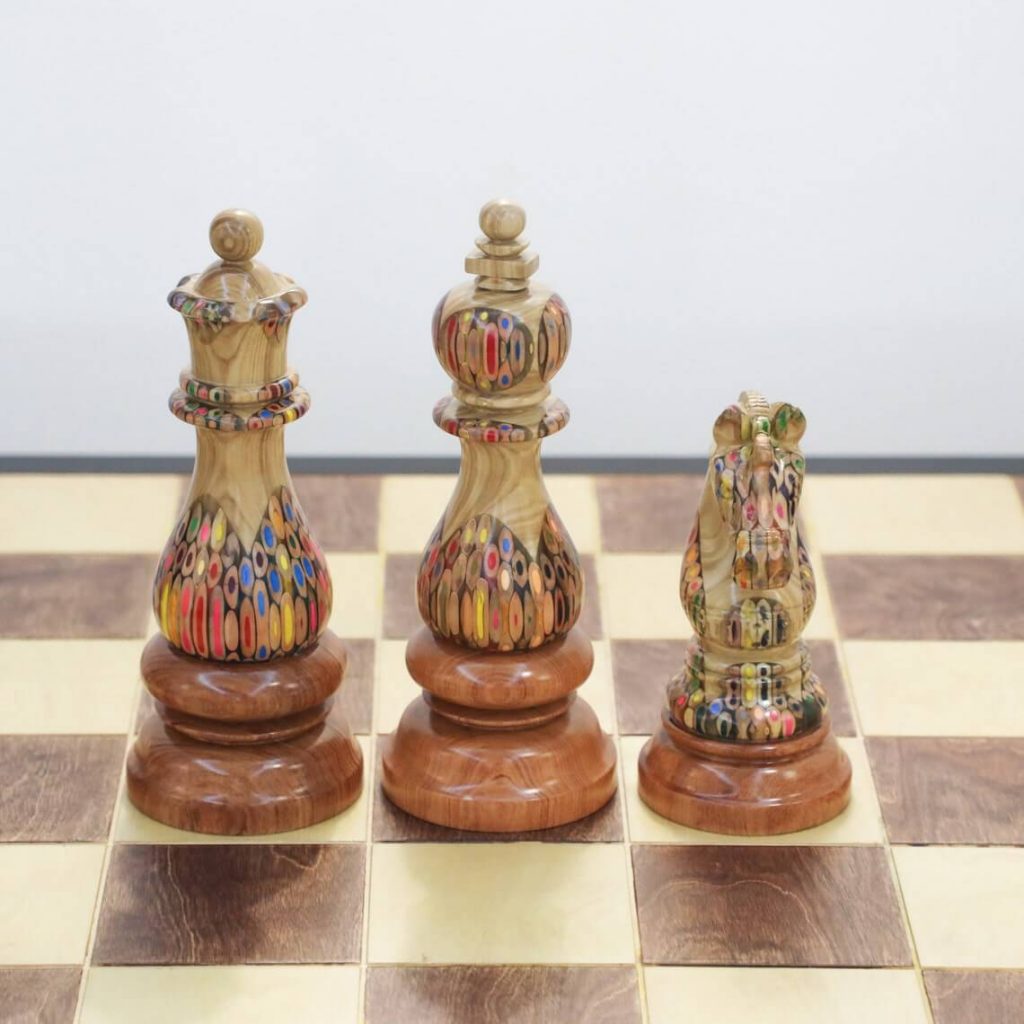 Super Chess Piece Set for Décor | King - Queen - Knight - Henry Le Design