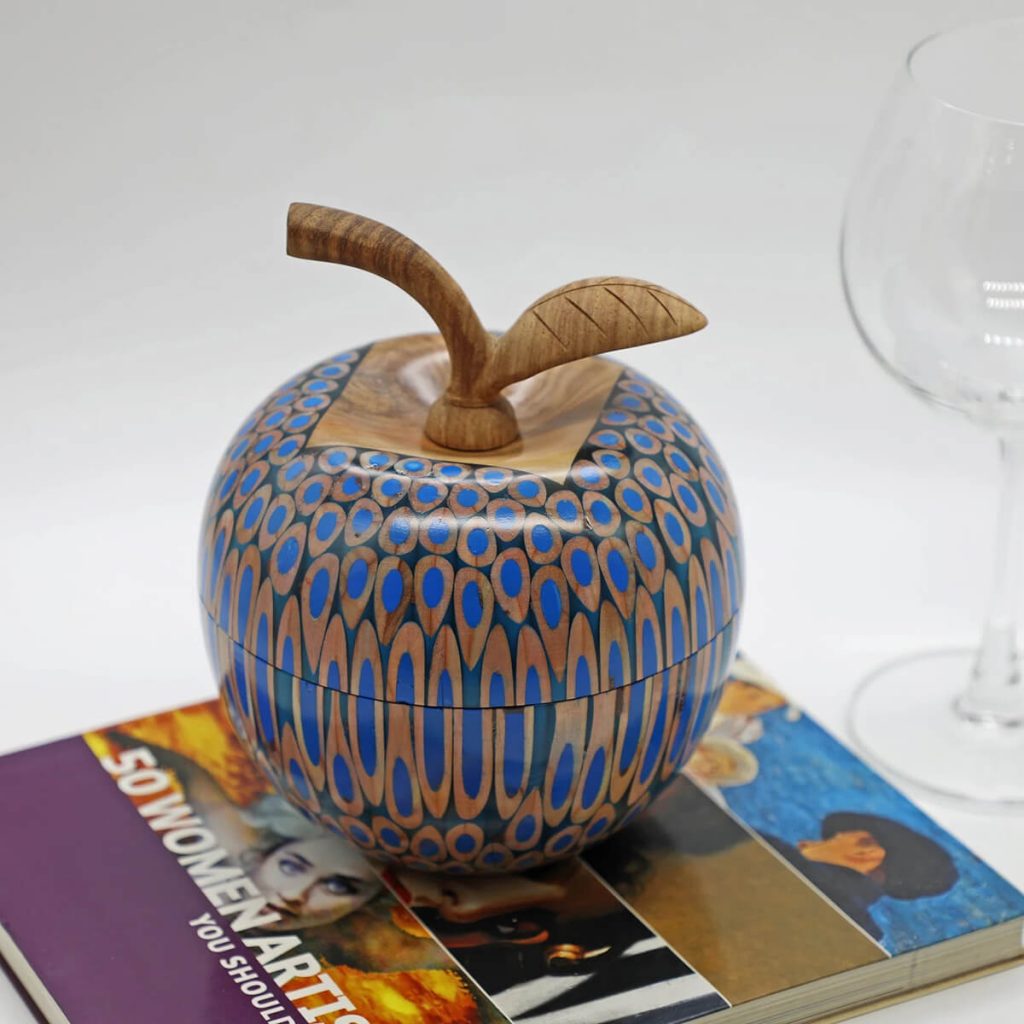 Decorative Colored Pencils Mini Happy Apple Box - Henry Le Design