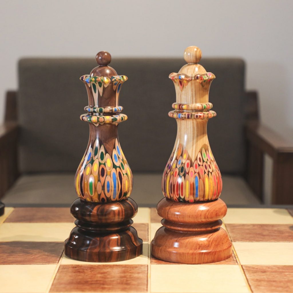 Deluxe Serial of Chess Piece for Decor - The Queen - Henry Le Design