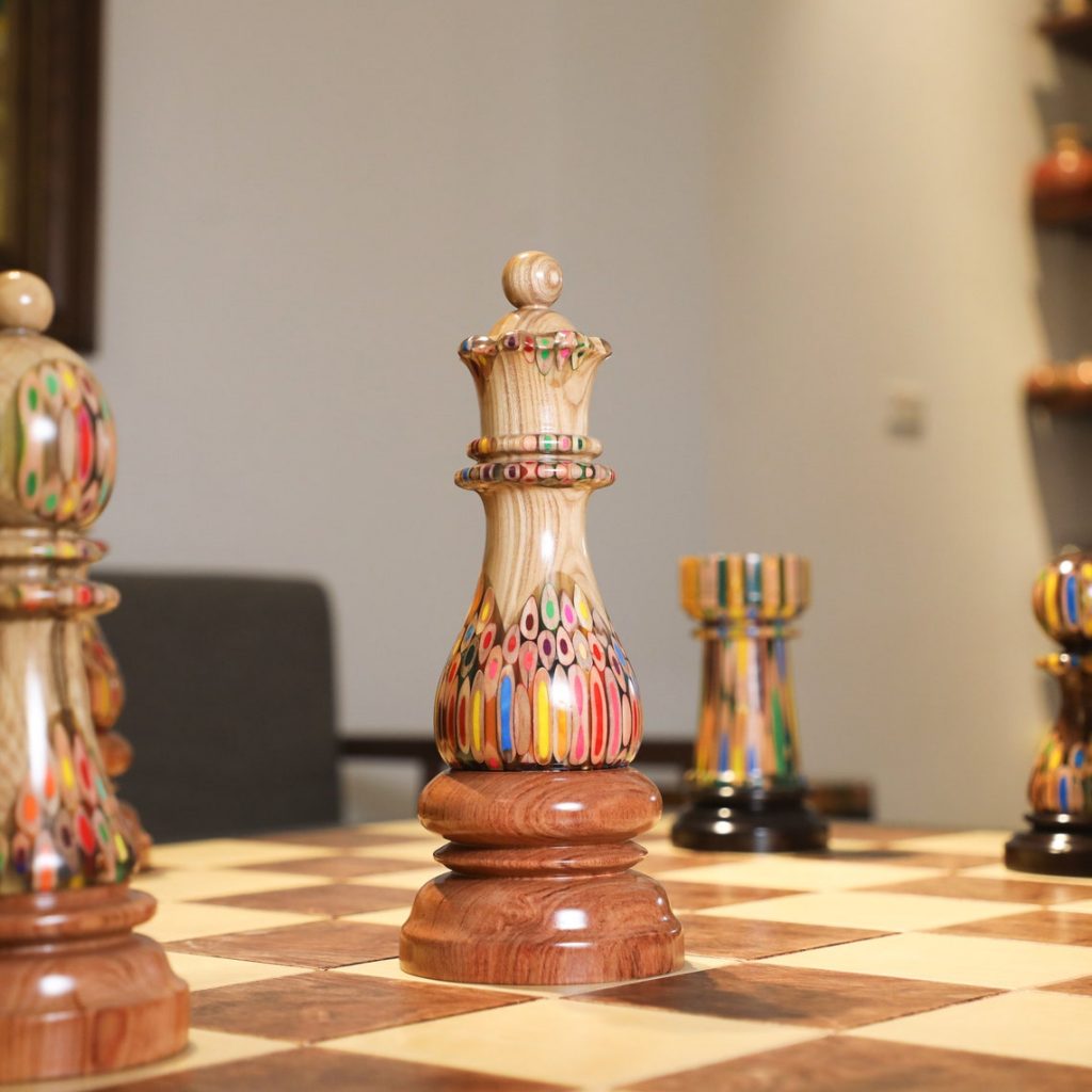 Deluxe Serial of Chess Piece for Decor - The Queen - Henry Le Design