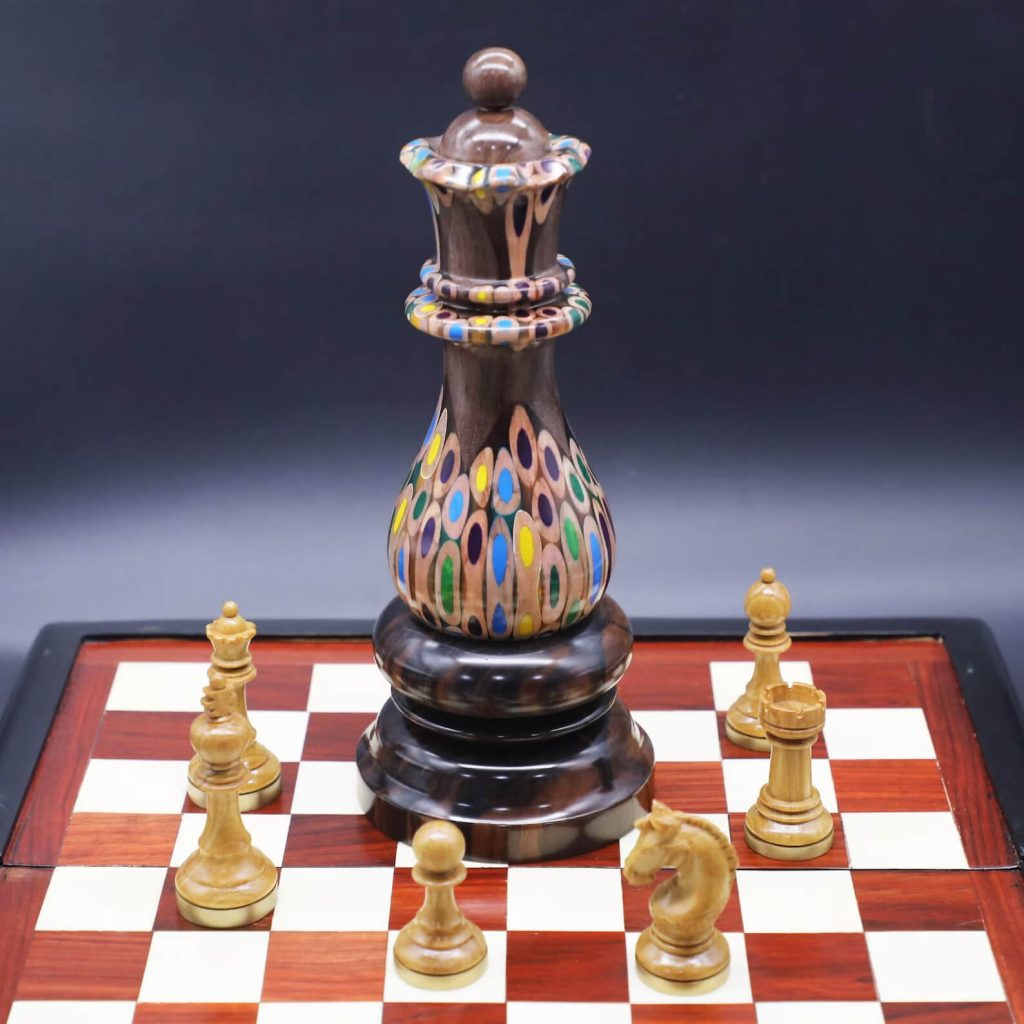 Deluxe Serial of Chess Piece for Decor - The Queen - Henry Le Design