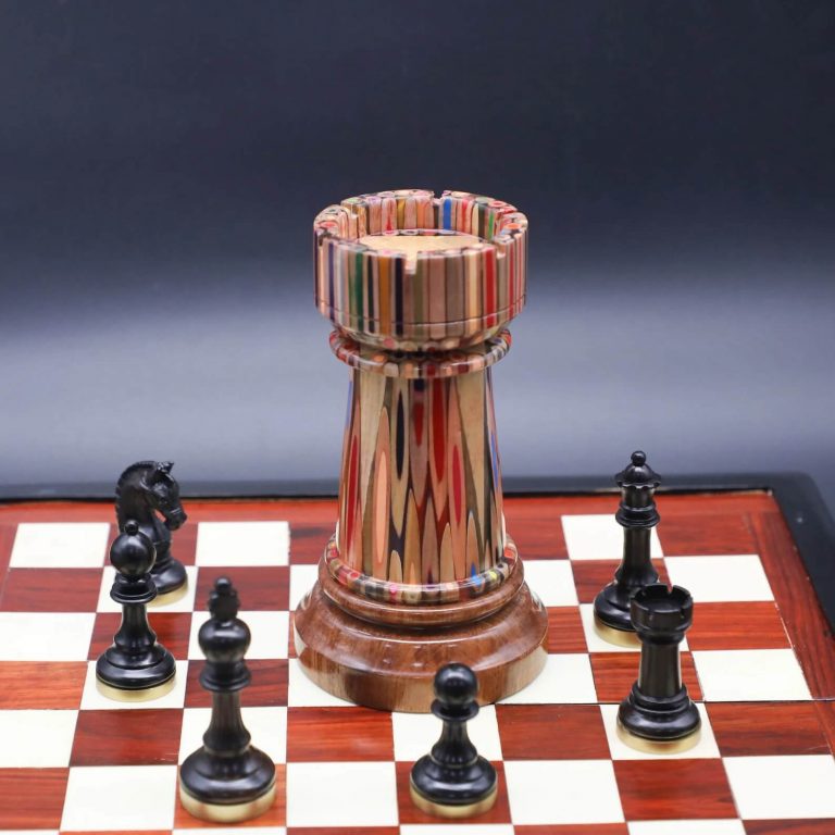 Deluxe Serial of Chess Piece for Decor - The Rook - Henry Le Design